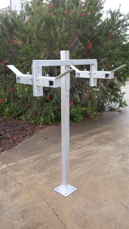 Wheelie Bin Modular Post Lock System - Astra Street Furniture