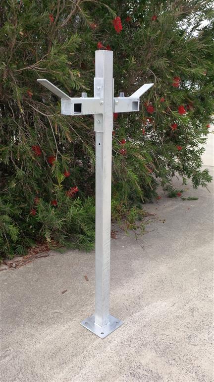 Wheelie Bin Modular Post Lock System - Astra Street Furniture