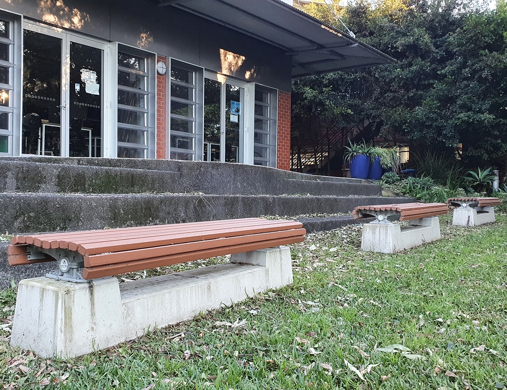 Madrid Plinth Mount Bench | Astra Street Furniture