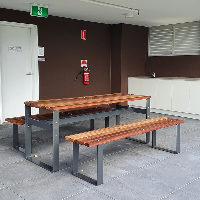 Milan Setting with Benches | Astra Street Furniture