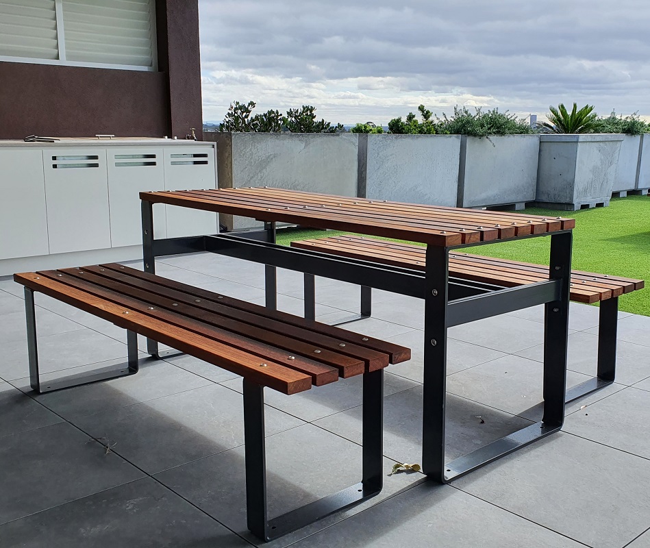 Milan Setting with Benches | Astra Street Furniture