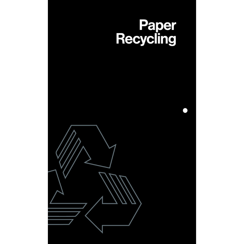 Commercial Suite Design 4 – Black with Text (Paper Recycling) & Symbol