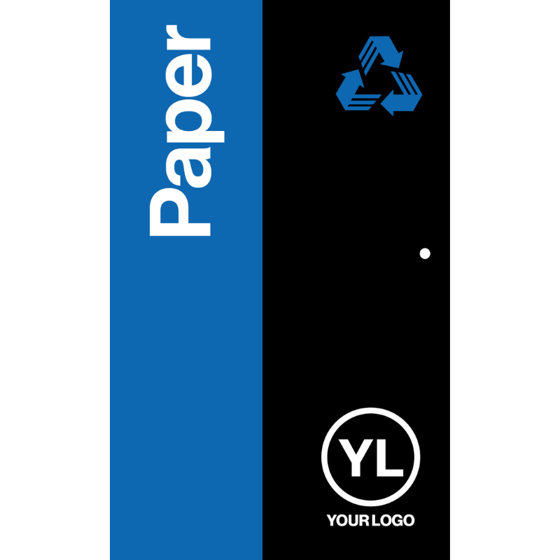 Commercial Suite Design 2 – Blue/Black with Text (Paper), Symbol & Logo