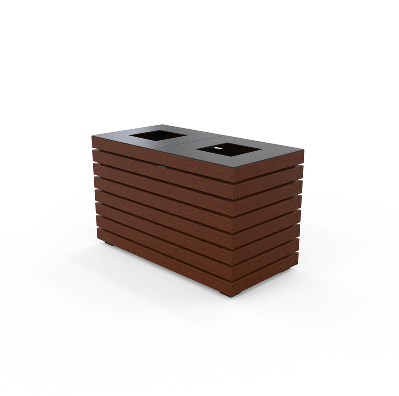 Browse by Category :: Litter Bins :: Indoor Bins :: Barcelona Dual Bin ...