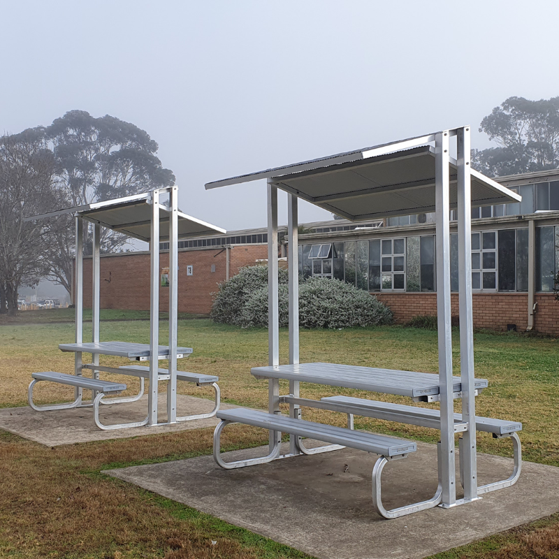 Aluminium Covered Picnic Setting