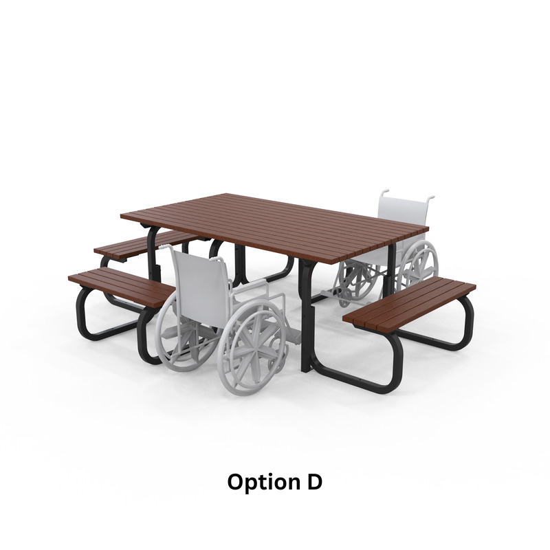 Liverpool Setting (4-Sided Wheelchair Accessible)