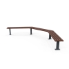 Stylish Curved Outdoor Bench | Curved Bench in Australia