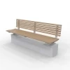 Concrete Plinth Mount Seating In Australia | Astra Street Furniture