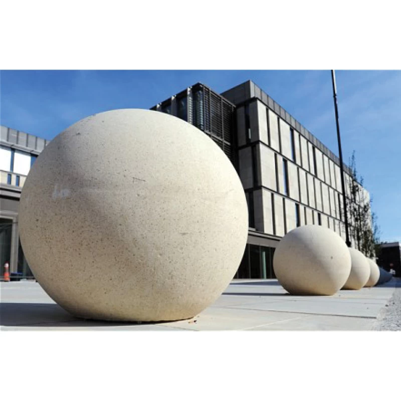 Concrete Sphere Bollard - Astra Street Furniture