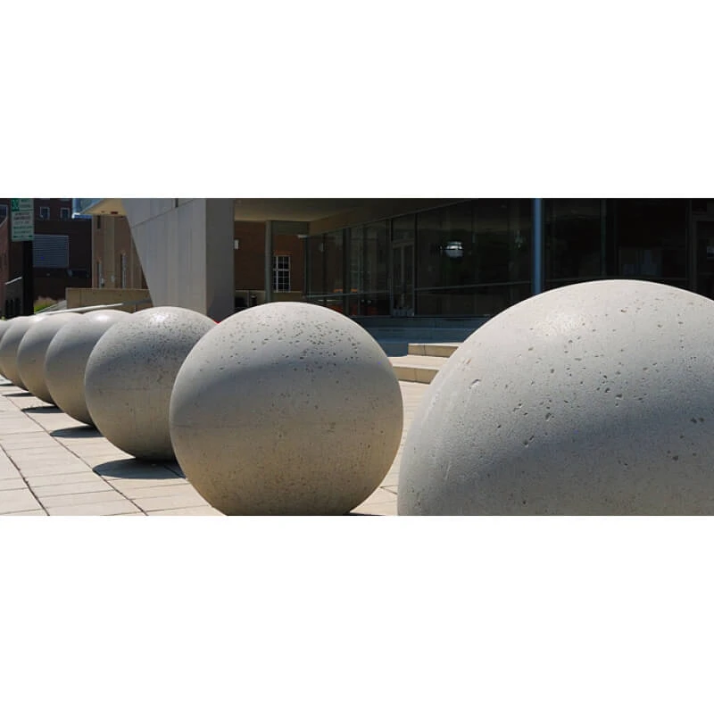 Concrete Sphere Bollard - Astra Street Furniture