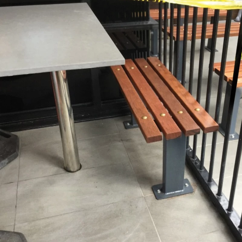 Woodville Bench (Bolt Down) - Astra Street Furniture