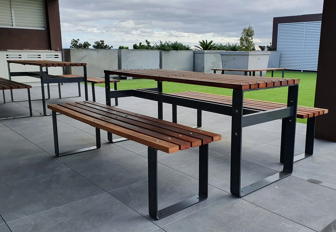 Milan Setting with Benches | Astra Street Furniture