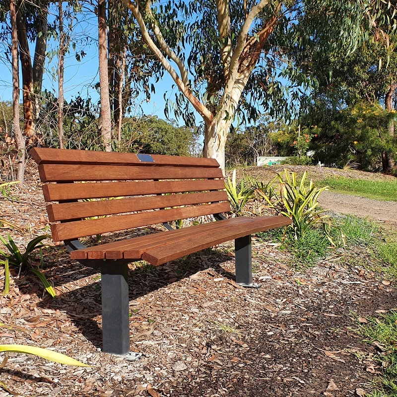 Barcelona DDA Seat with Armrests - Astra Street Furniture