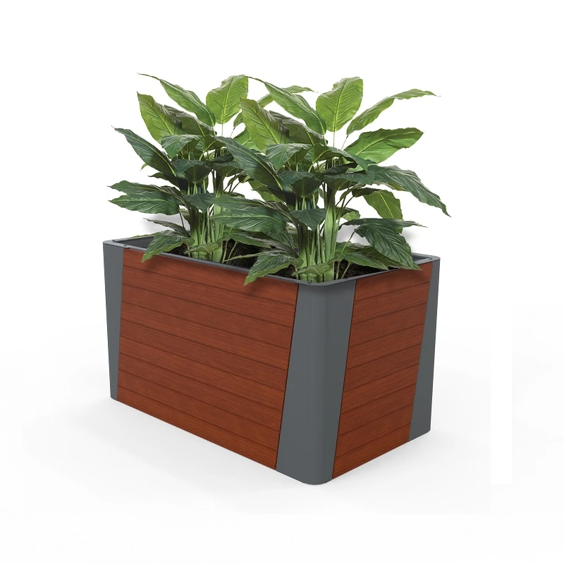 Paris Planter Box - Rectangular - Western Red Cedar (Stain)