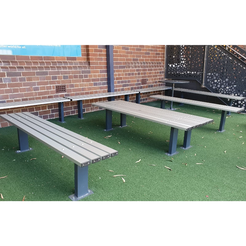 Woodville Bench (Bolt Down) - Astra Street Furniture