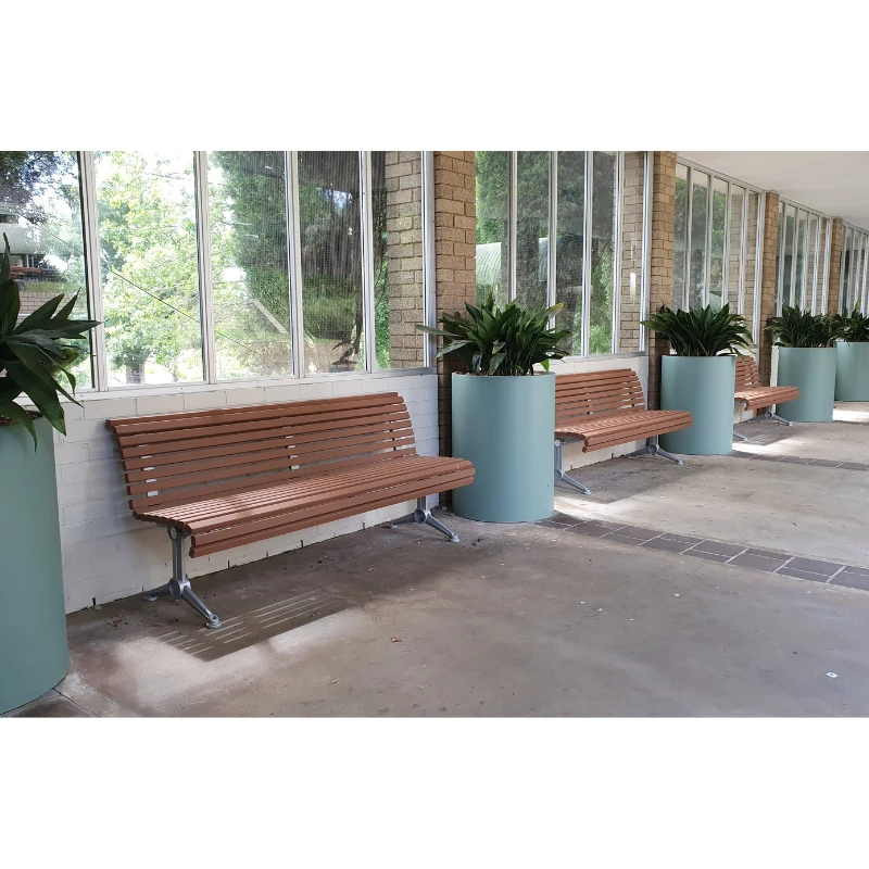 Shop Madrid DDA Seat - Splay Leg Online | Astra Street Furniture