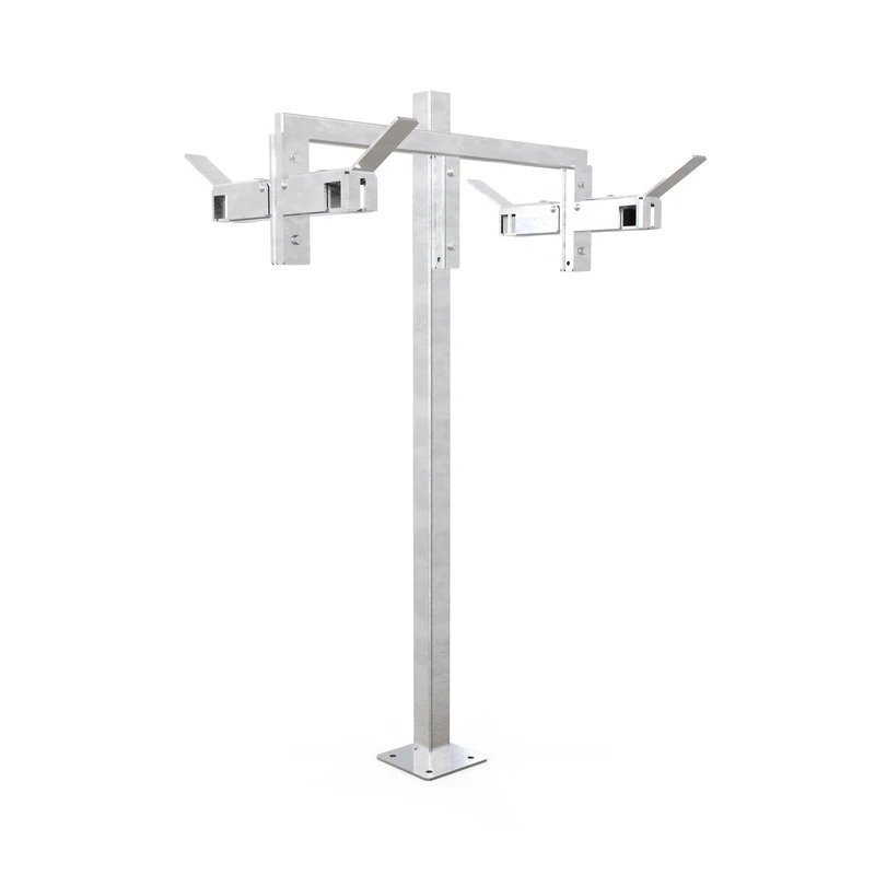 Wheelie Bin Modular Post Lock System (Four Bins)