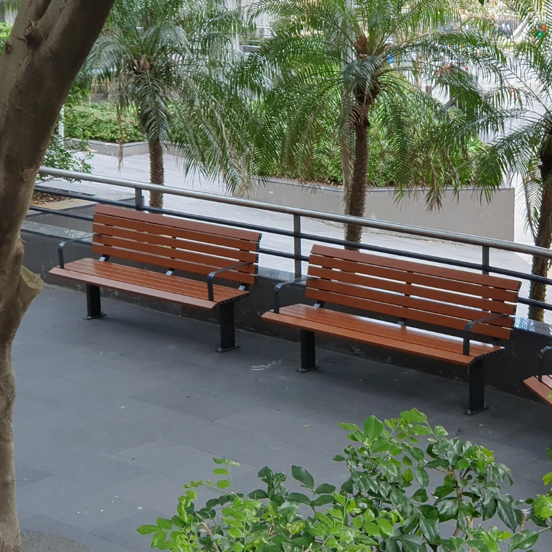 Barcelona DDA Seat with Armrests - Astra Street Furniture