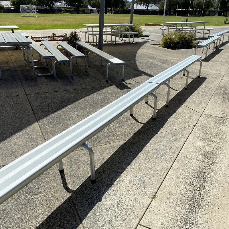 Aluminium Portable/Stackable Benches