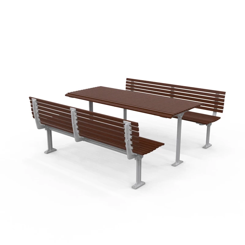 London DDA Setting with Seats (Straight Base Plate Leg)