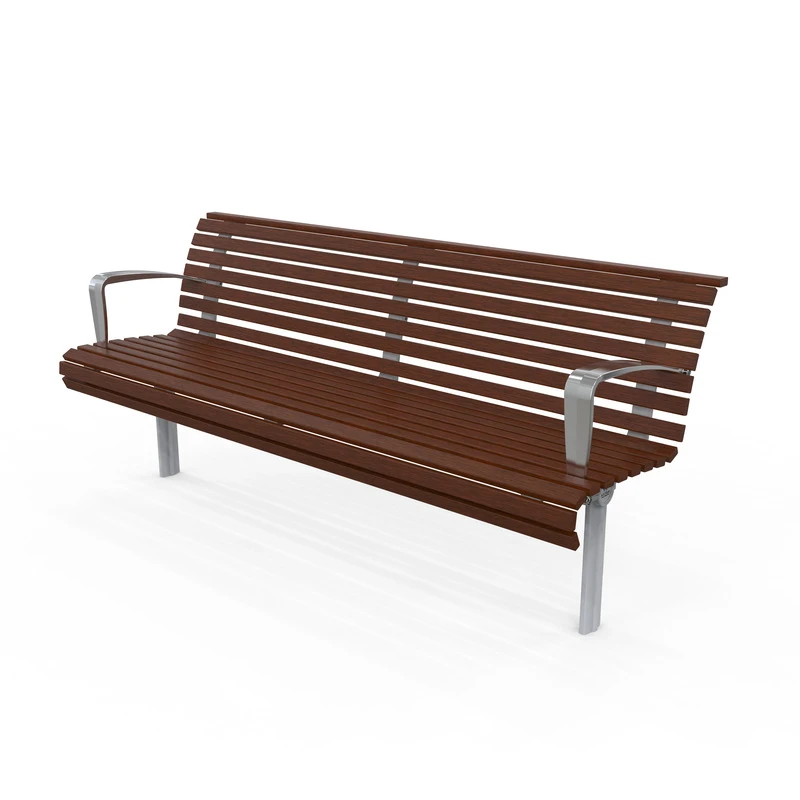 Madrid DDA Seat (Straight In-Ground Leg) | Astra Street Furniture