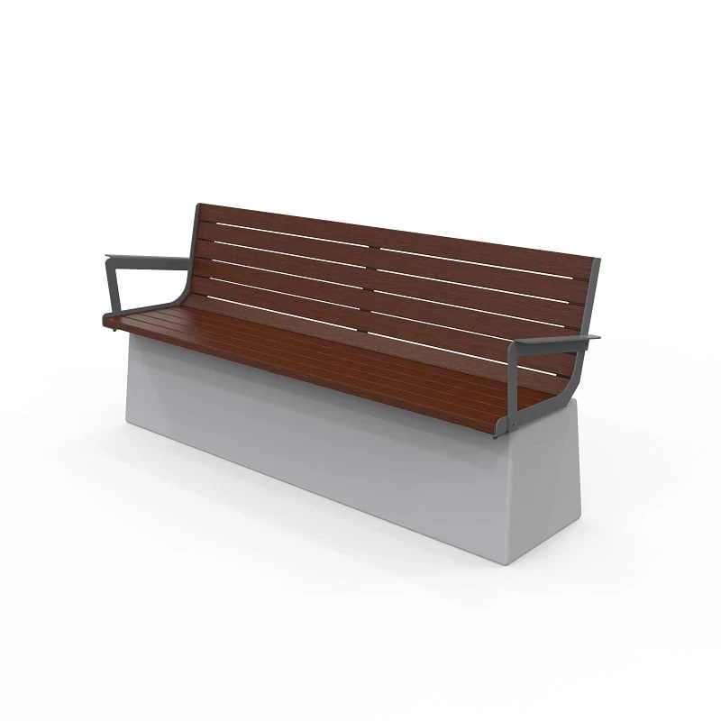 Paris Concrete Plinth Mounted DDA Seat