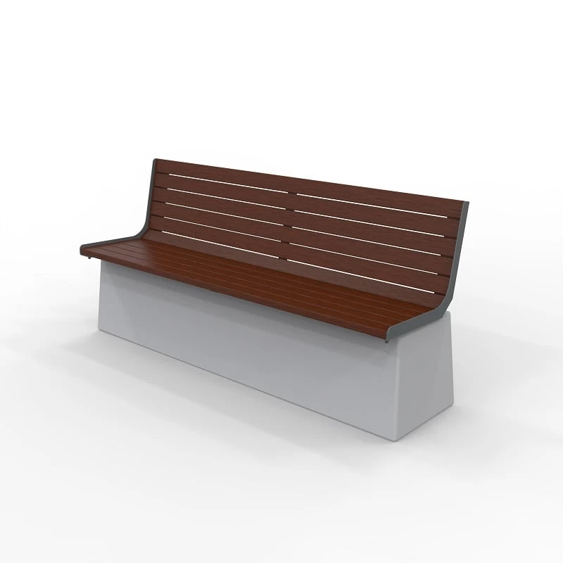 Paris Concrete Plinth Mounted DDA Seat