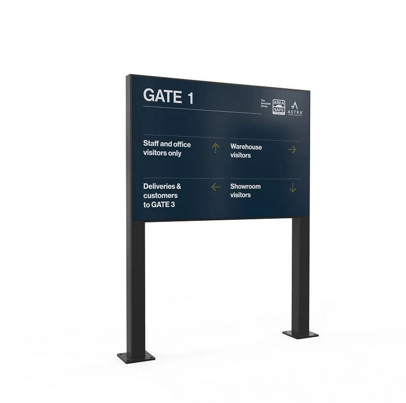 Amsterdam Wayfinding Signboard – Medium