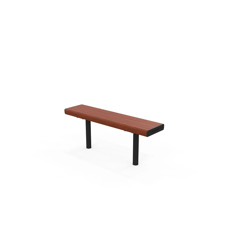 Aluminium Premium Fixed Bench - In Ground